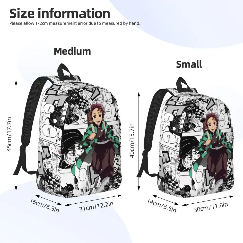 Anime Kawaii Demon Slayer Tanjiro Backpack - KawaiiMerch.com