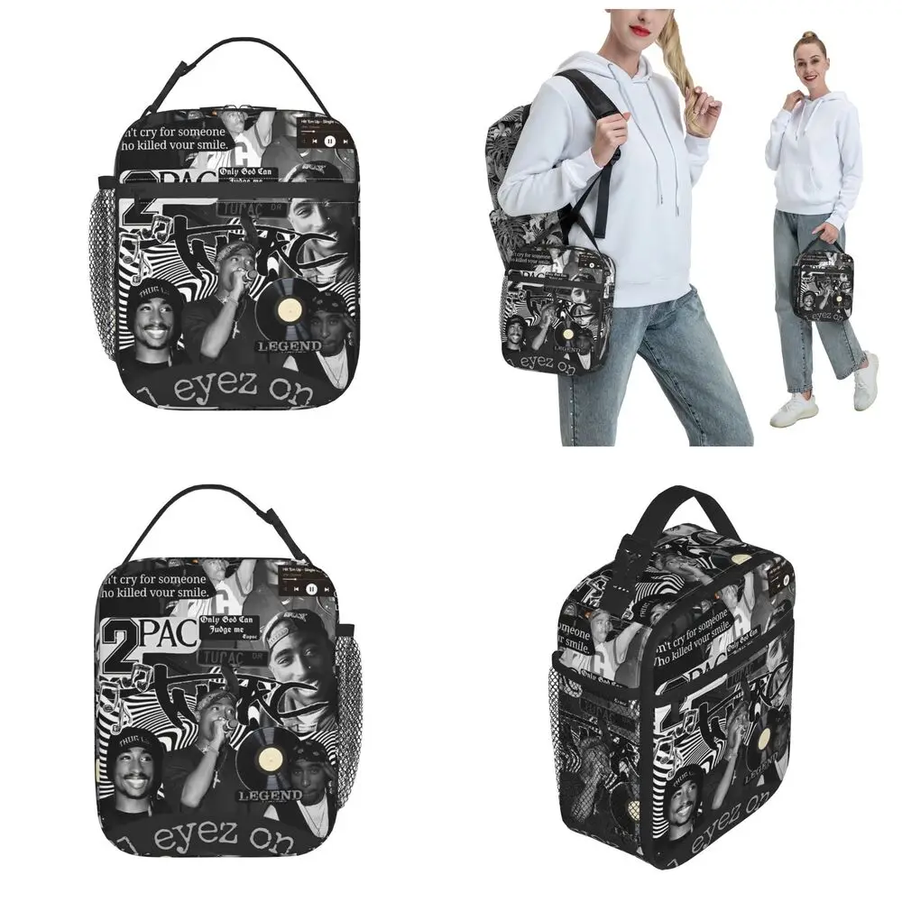 Tupac Insulated Kawaii Lunch Bag - KawaiiMerch.com