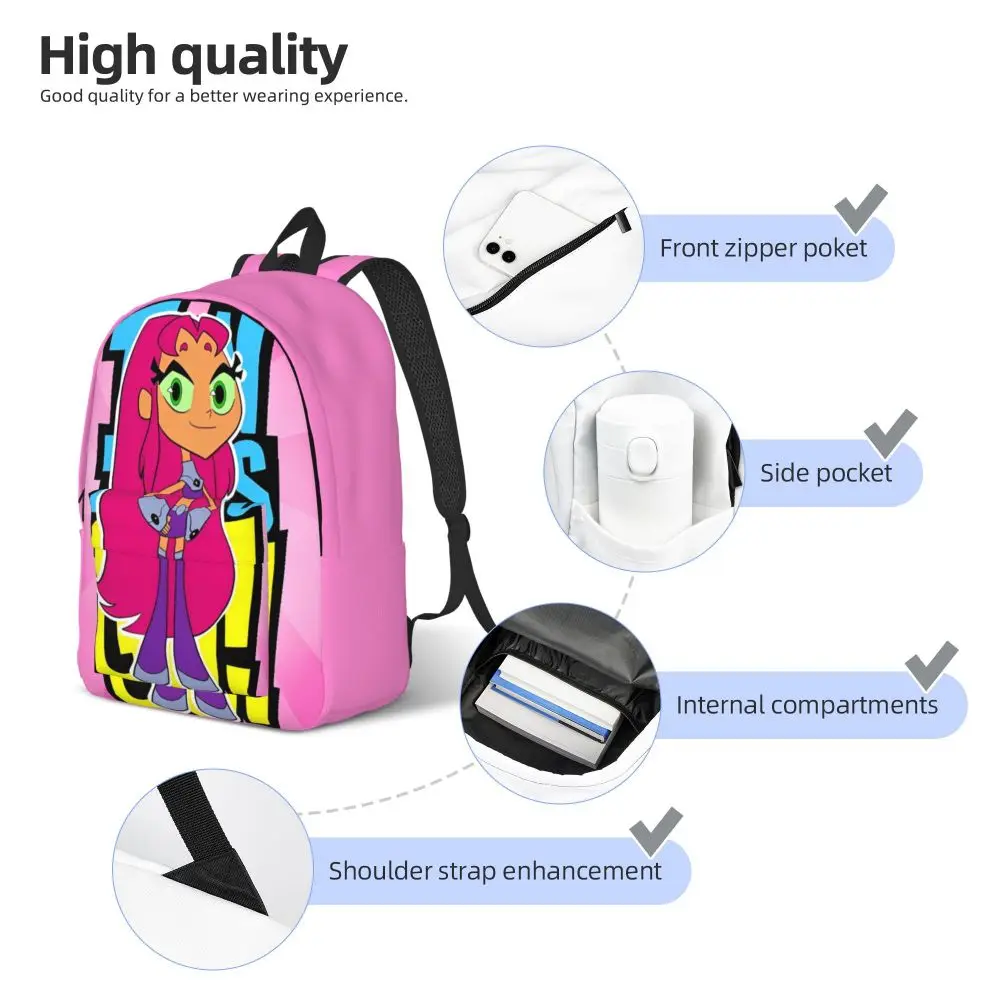 Kawaii Anime Teen Titans Go! Starfire Backpack - KawaiiMerch.com