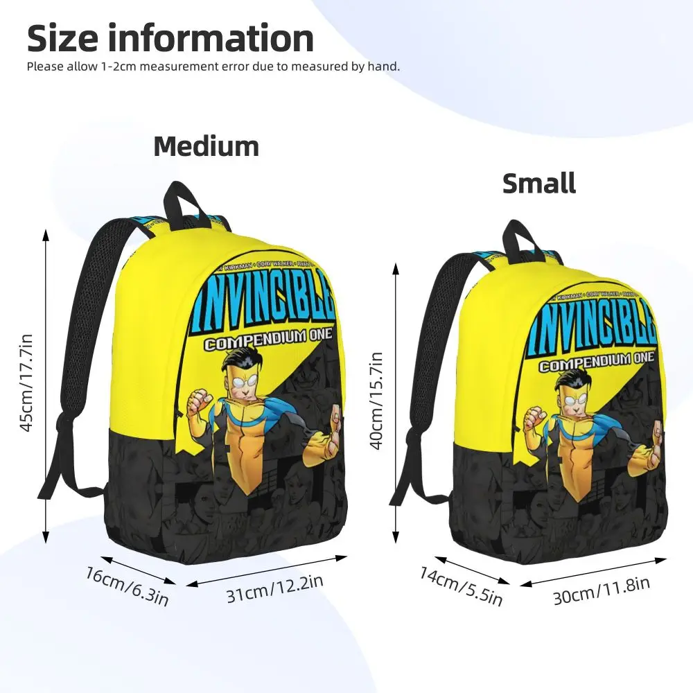 Kawaii Cartoon Invincible Compendium One Backpack - KawaiiMerch.com