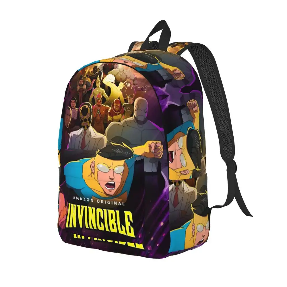Kawaii Cartoon Invincible Character Student Backpack - KawaiiMerch.com
