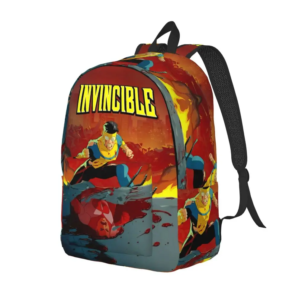 Cartoon Invincible Student Backpack - KawaiiMerch.com