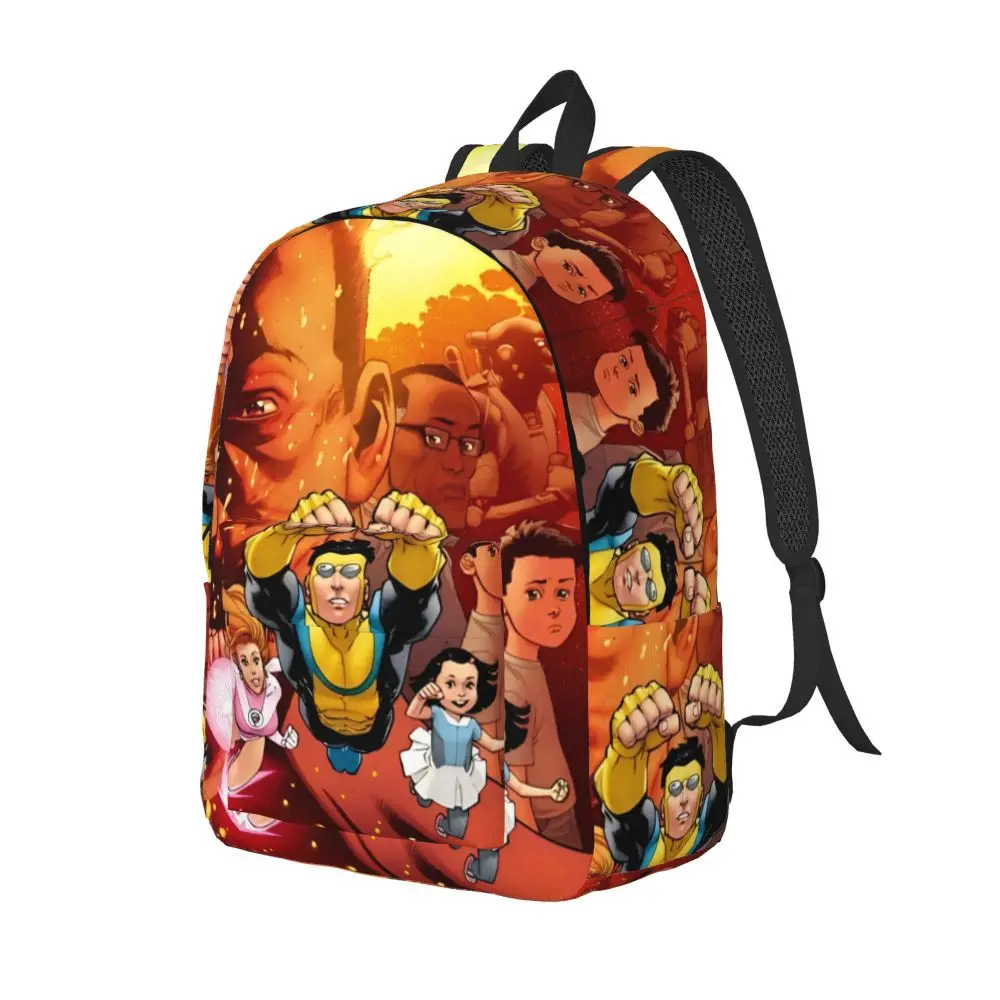 Kawaii Cartoon Invincible Character Backpack For Men And Women ...