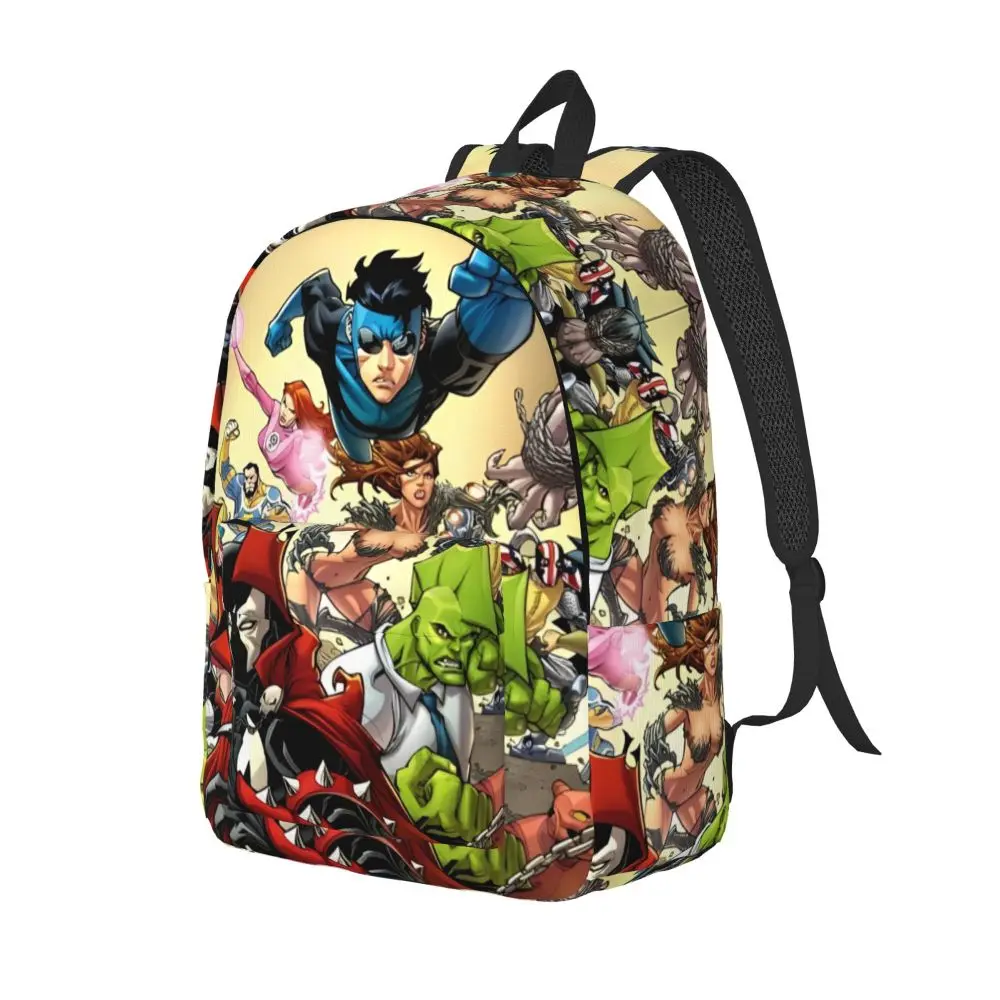Cartoon Kawaii Invincible Character Student Backpack - KawaiiMerch.com