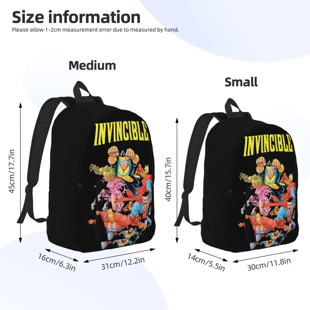 Kawaii Cartoon Invincible Character Backpack - KawaiiMerch.com