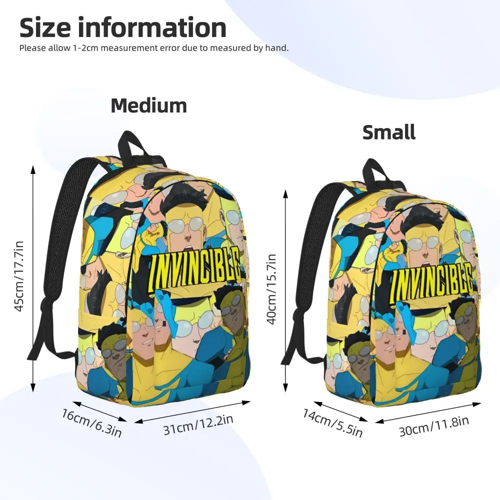 Kawaii Cartoon Invincible Backpack - KawaiiMerch.com