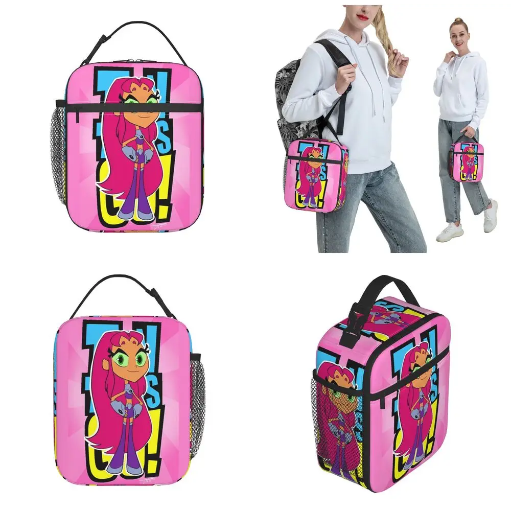 Kawaii Anime Teen Titans Go! Starfire Lunch Bag - KawaiiMerch.com