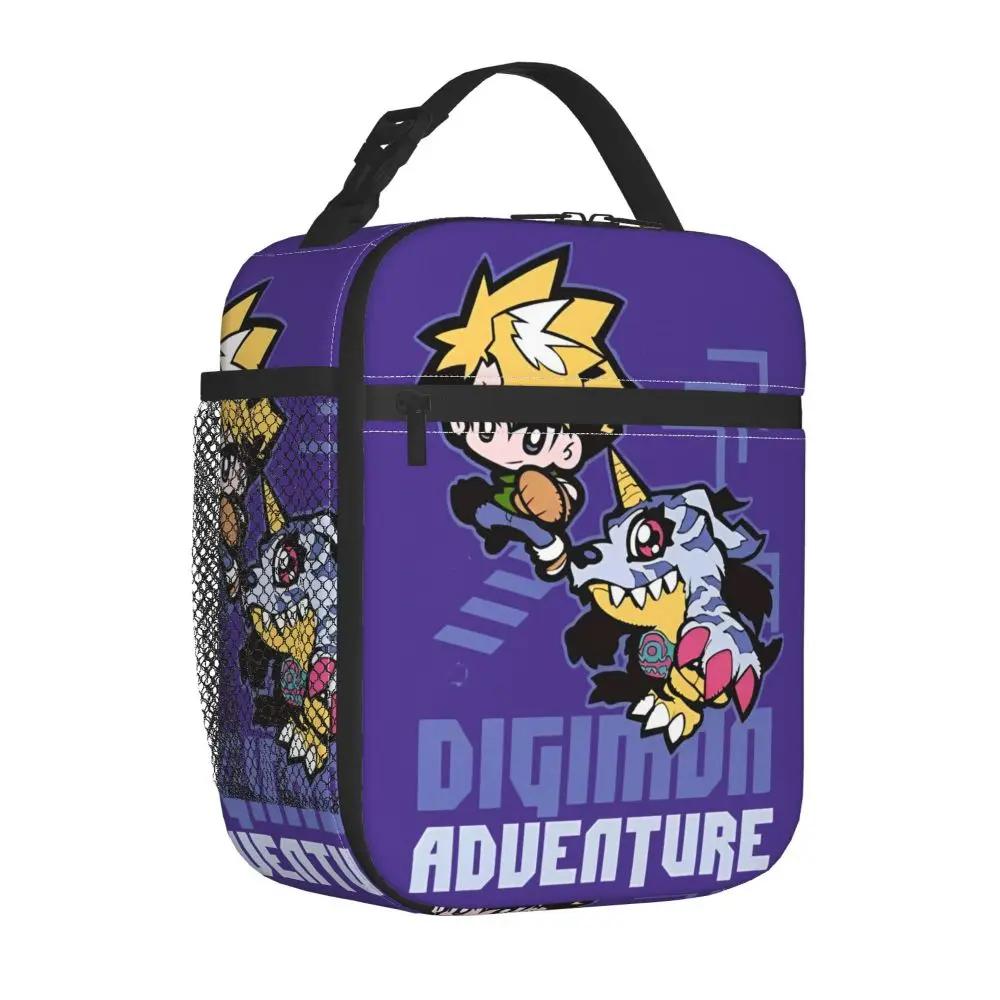 Kawaii Cartoon Digimon Adventure Matt Ishida And Gabumon Lunch Bag ...