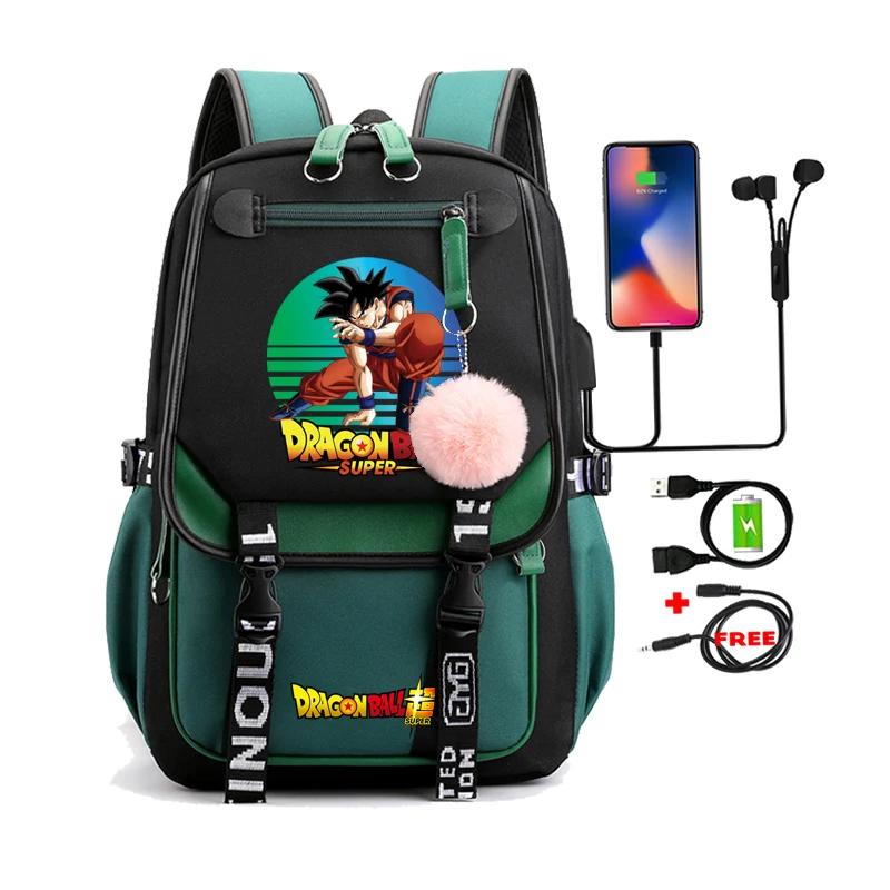 Anime Kawaii Dragon Ball Printed Backpack - KawaiiMerch.com