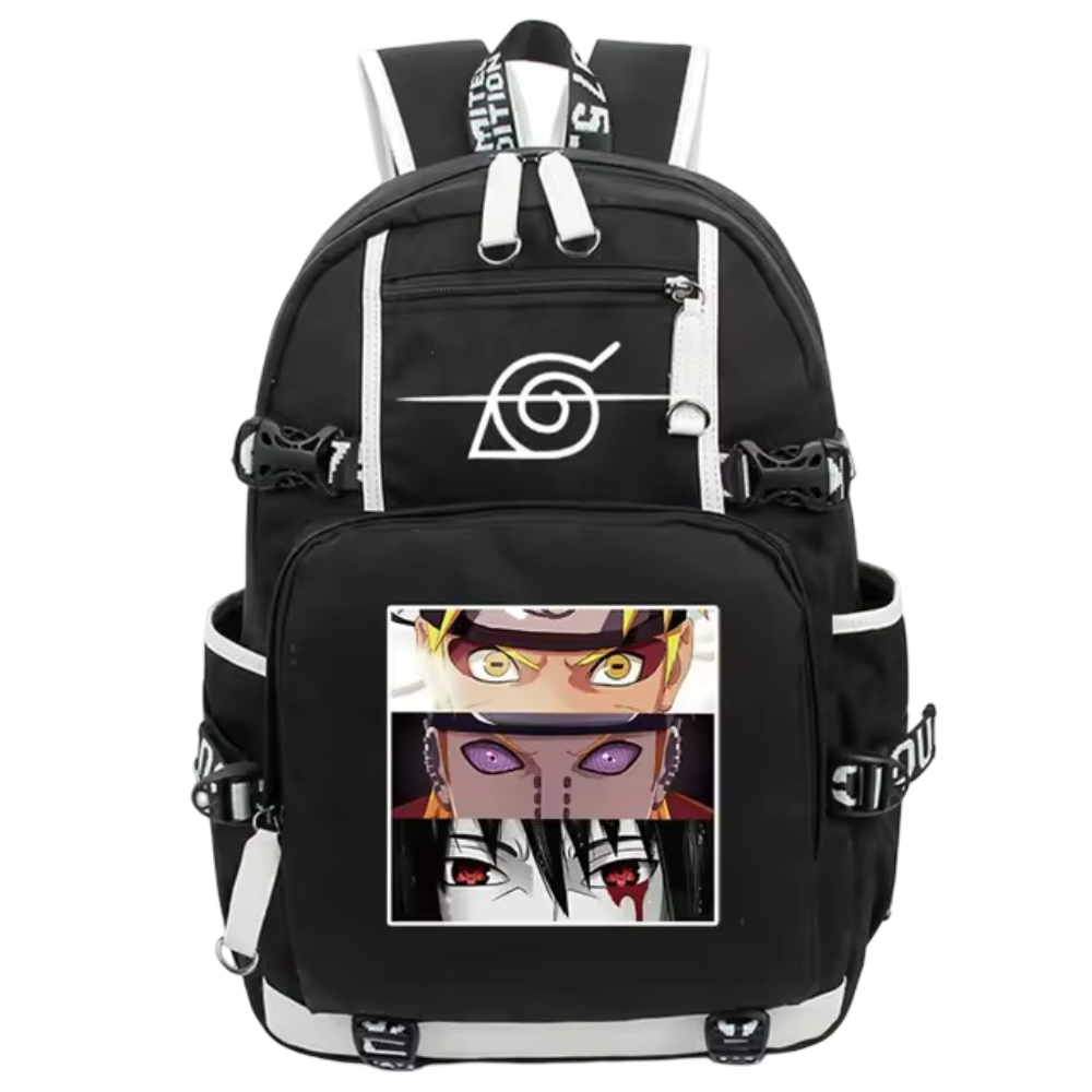 Anime Kawaii Naruto Uzumaki And Nagato With Sasuke Uchiha Backpack ...