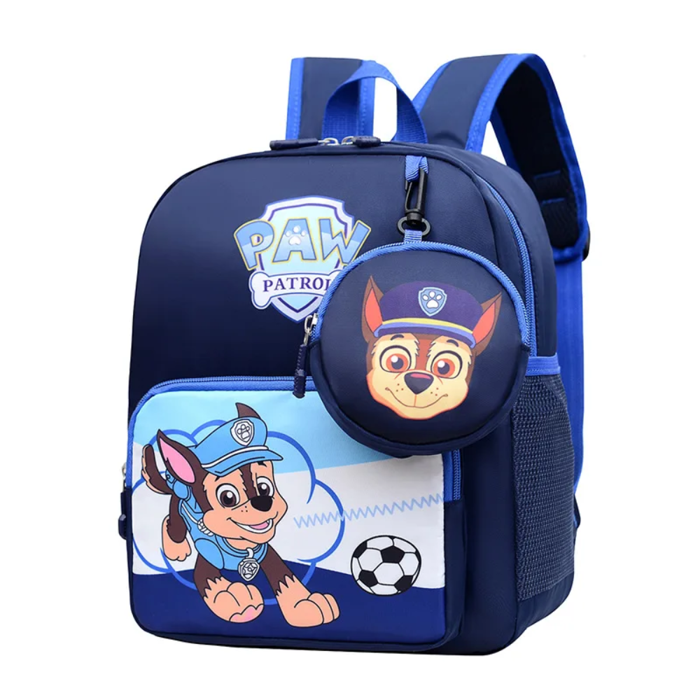 Kawaii Cartoon PAW Patrol Chase Backpack - KawaiiMerch.com