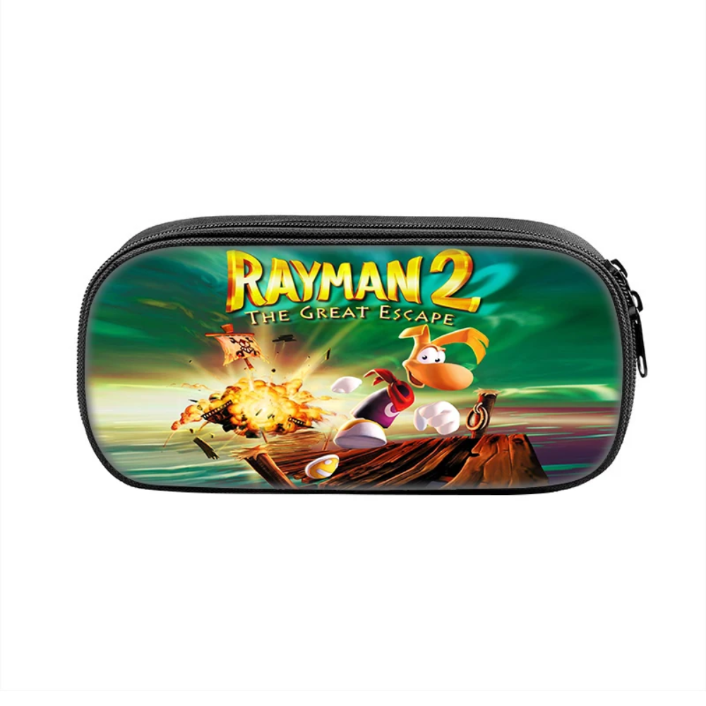 Kawaii Cartoon Rayman 2: The Great Escape Character Pencil Case ...