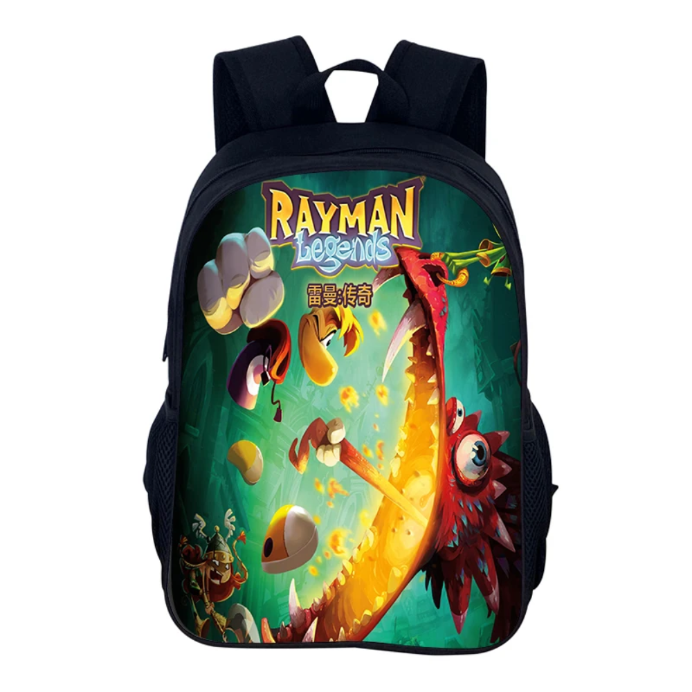 Cartoon Kawaii Rayman Legends Character Printed Backpack - KawaiiMerch.com