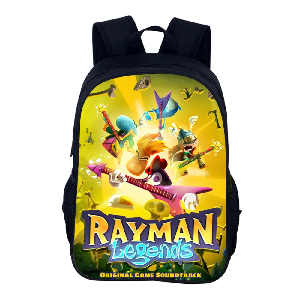 Kawaii Cartoon Rayman Legends Original Game Soundtrack Backpack ...