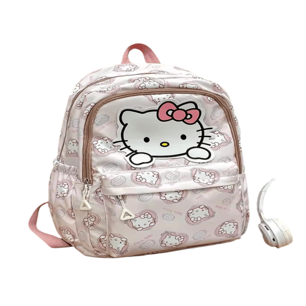 Sanrio Hello Kitty Student Kawaii Backpack - KawaiiMerch.com