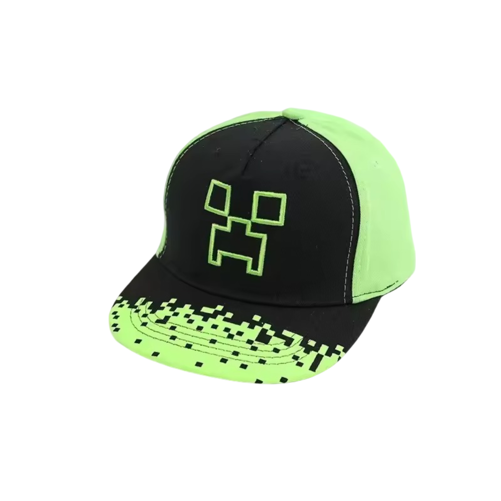 Kawaii Minecraft Creeper Cap - KawaiiMerch.com