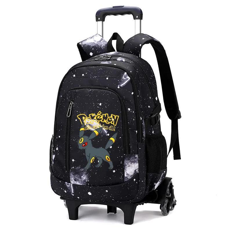 Kawaii Anime Pokemon Umbreon Trolley Backpack - KawaiiMerch.com