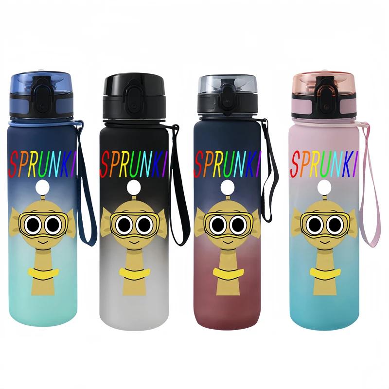 650ml Kawaii Cartoon Sprunki Simon Water Bottle - KawaiiMerch.com