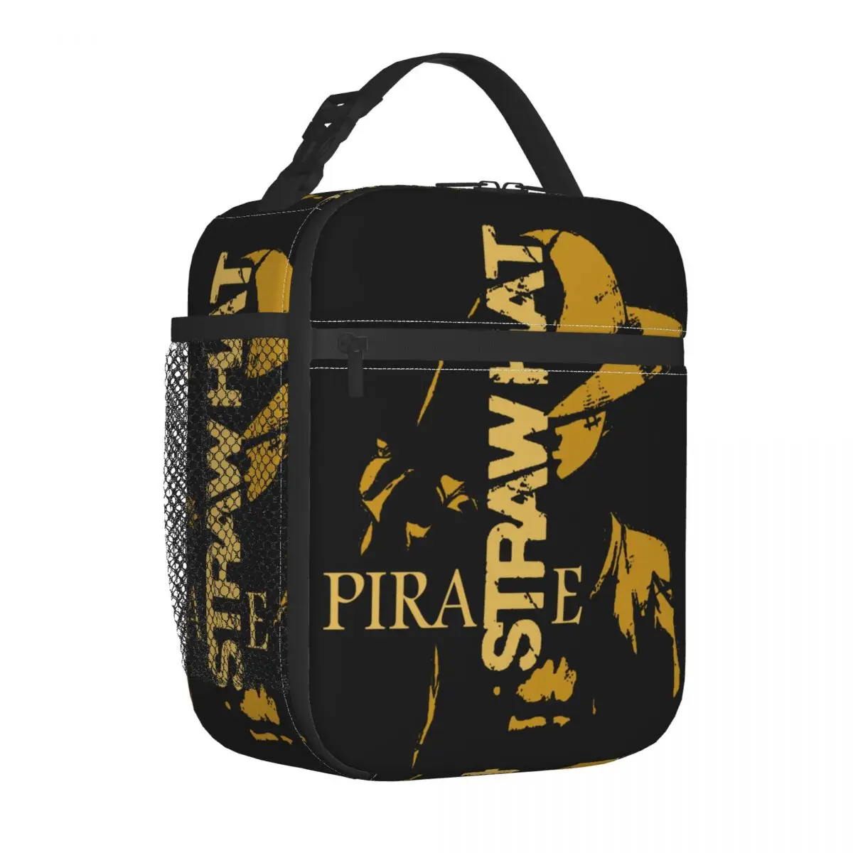 Kawaii One Piece Monkey D. Luffy Insulated Lunch Bag - KawaiiMerch.com