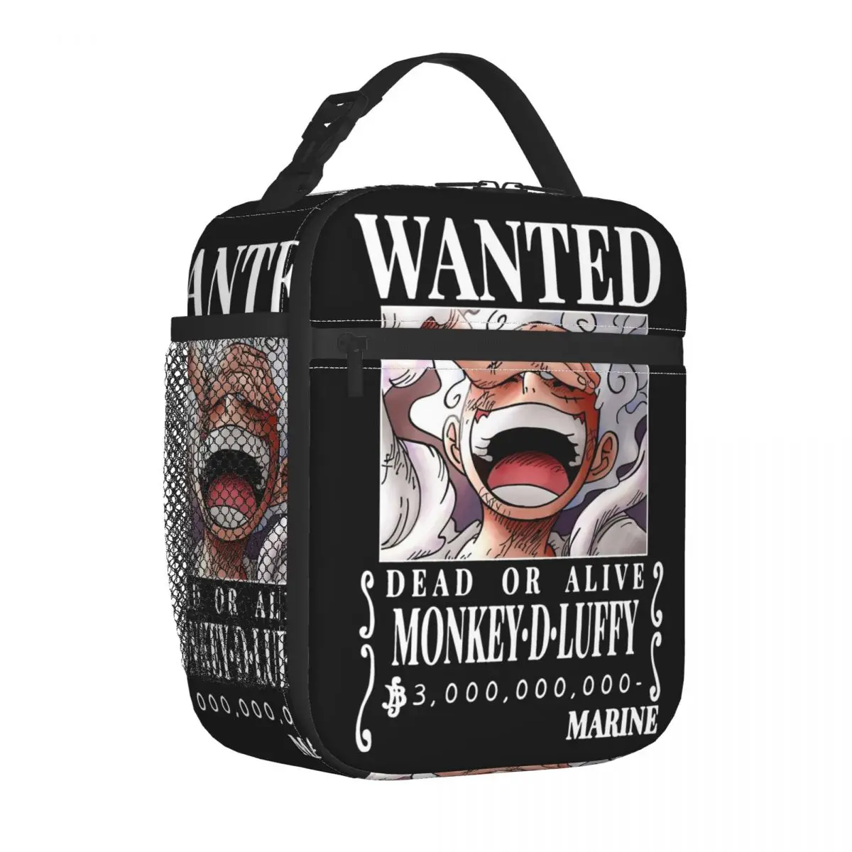 Kawaii Anime One Piece Monkey D. Luffy Lunch Bag - KawaiiMerch.com