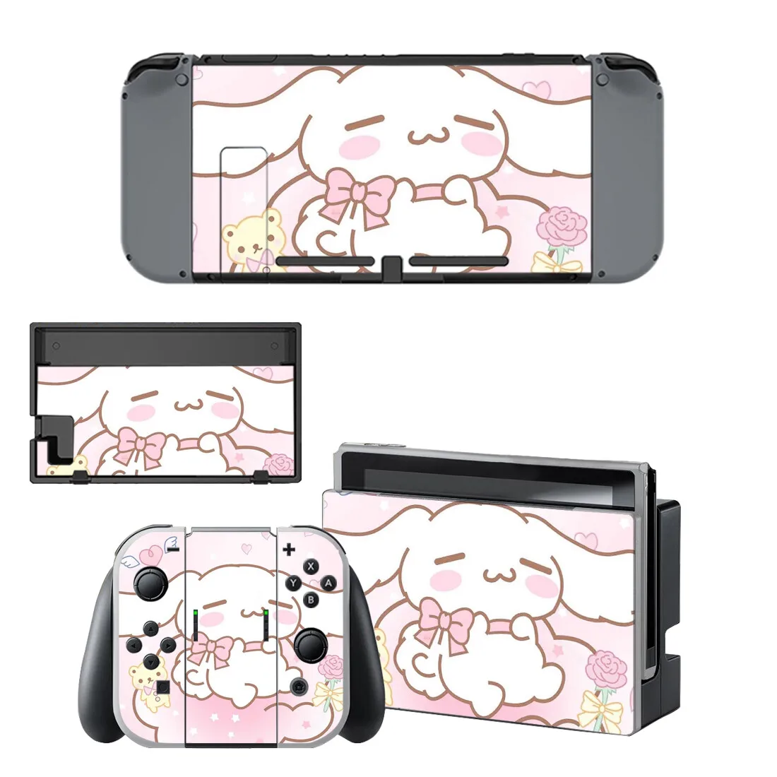Cinnamoroll Vinyl Skin Nintendo Switch Sticker - KawaiiMerch.com