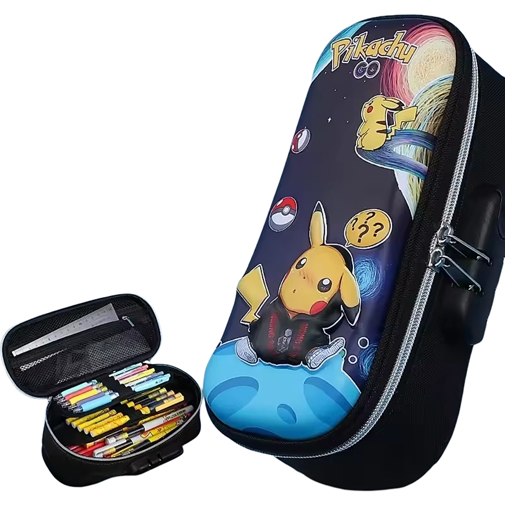 Kawaii Pokemon Planet Curiosity Pencil Case - KawaiiMerch.com