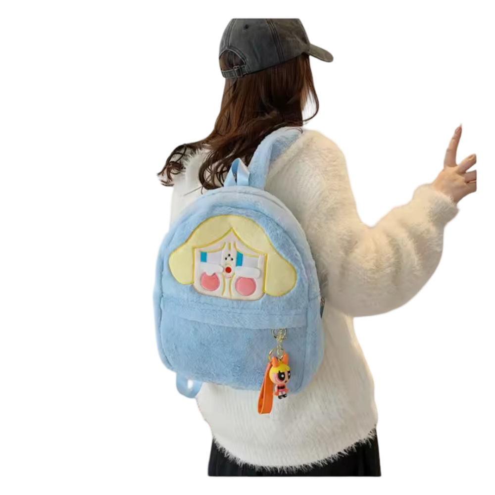 Kawaii Crybaby Cartoon Backpack - KawaiiMerch.com