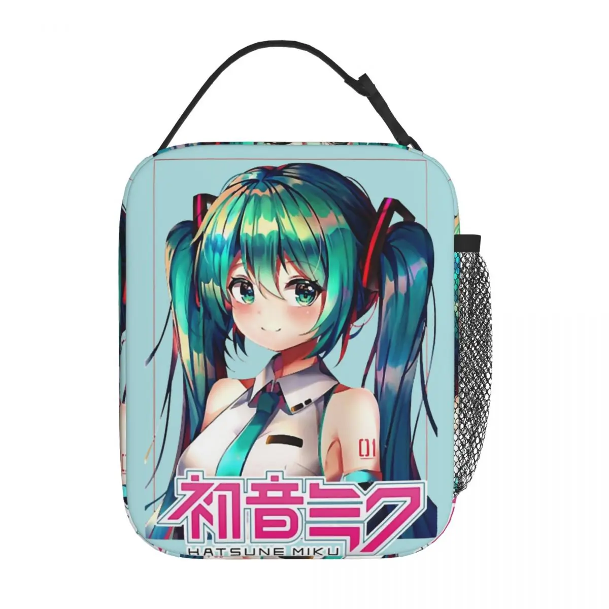 Anime Hatsune Miku Insulated Kawaii Thermal Lunch Bag For Student ...