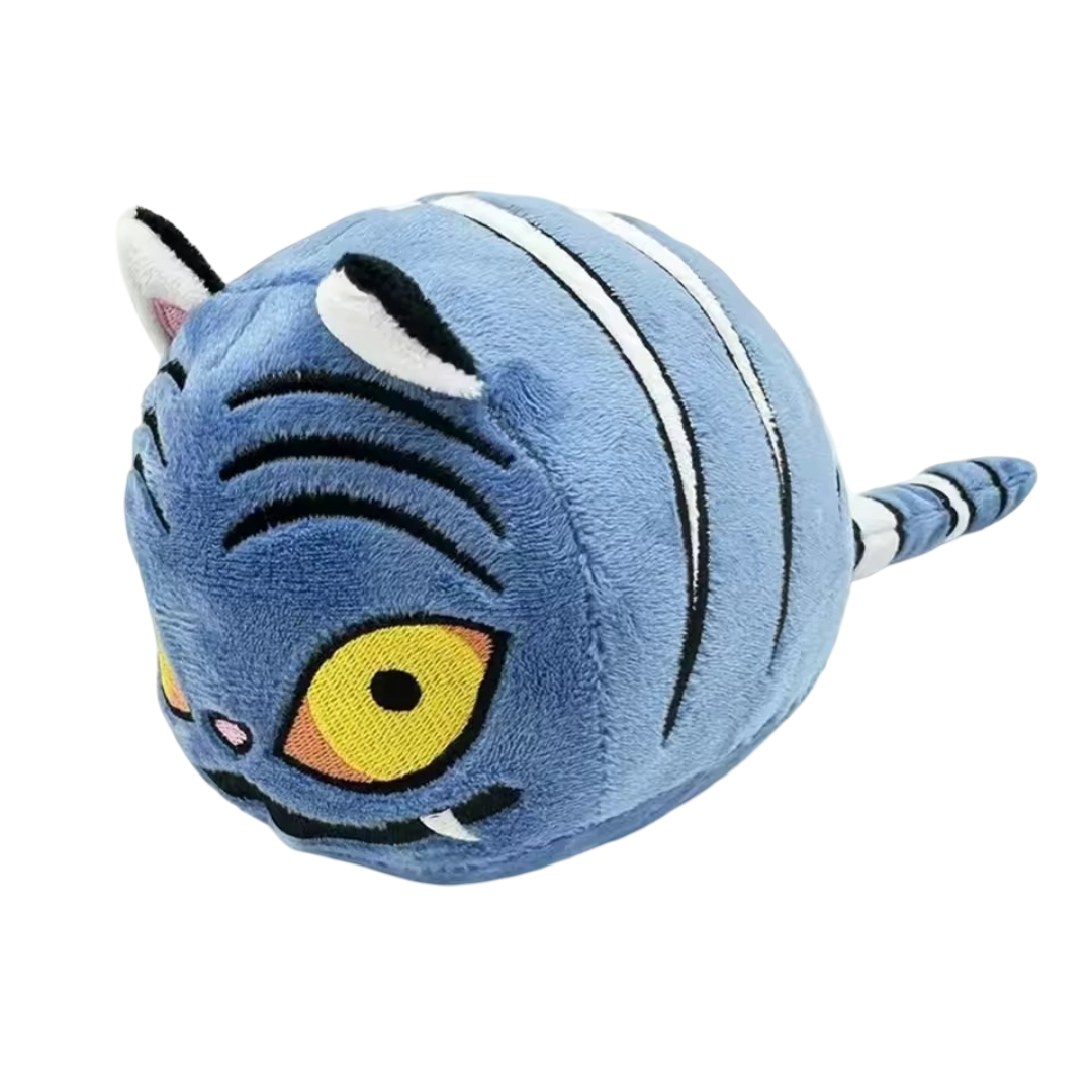 KPop Demon Hunters Kawaii Blue Tiger Plush Toy - KawaiiMerch.com