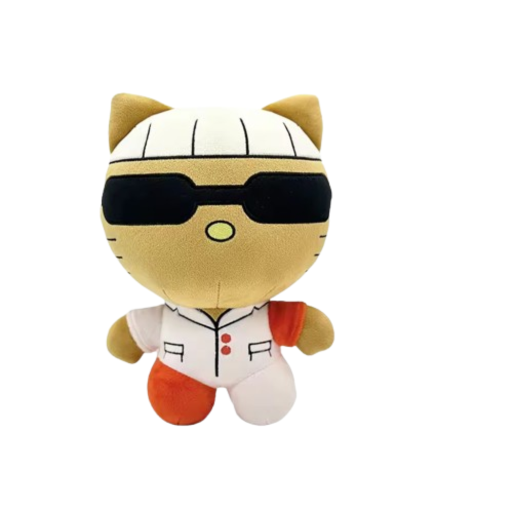 Kawaii Cartoon Hello Kitty Ken Carson Plush Toy - KawaiiMerch.com