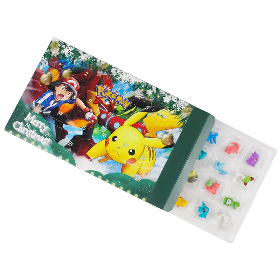 Pokemon Pikachu Kawaii Advent Calendar Box - KawaiiMerch.com