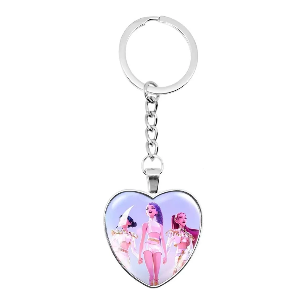 Kawaii KPop Demon Hunters Character Keychain - KawaiiMerch.com